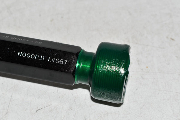 Precon 1.500-18 UNJEF-3B Thread Plug Gage Go pd 1.4639 No Go 1.4687 ...