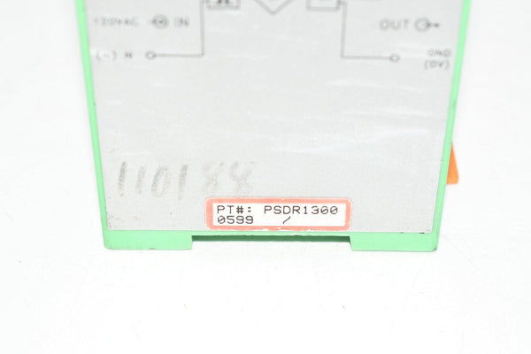 Red Lion Controls PSDR1300, 120VAC/24VDC 1AMP, Power Supply DIN Rail M ...