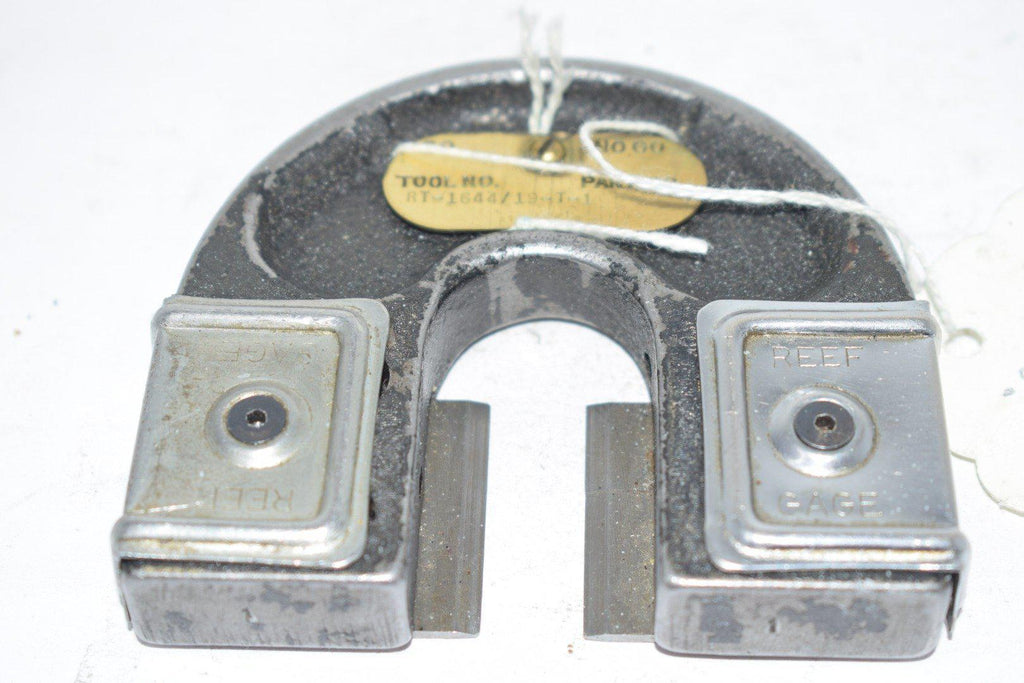 Reef Gage #1 .434 Form Snap Gauge: Wedge Shaped Anvils, GO NO GO Groov ...
