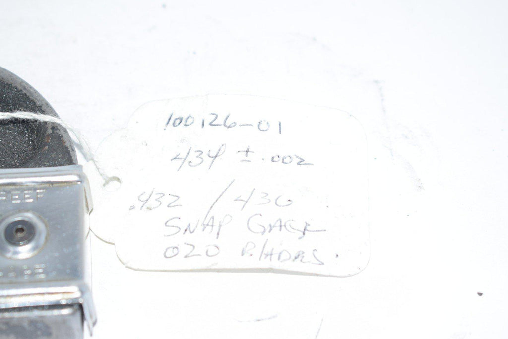 Reef Gage #1 .434 Form Snap Gauge: Wedge Shaped Anvils, GO NO GO Groov ...