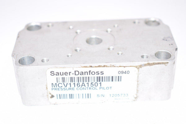 Sauer-Danfoss MCV116A1501 Pressure Control Pilot Block – VB Industrial ...