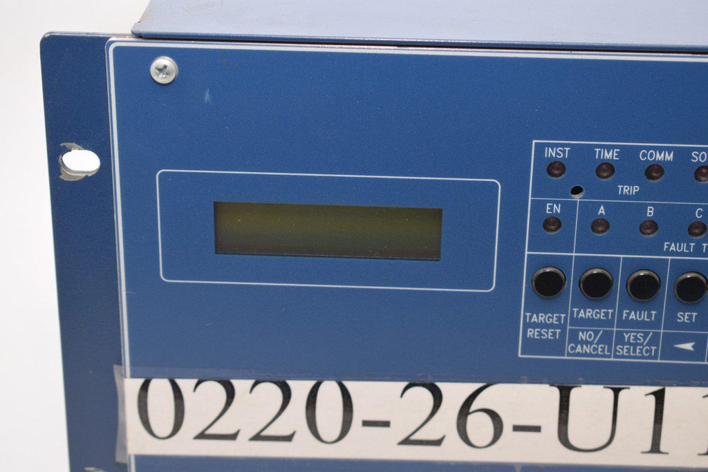 Schweitzer Engineering SEL-321 Phase and Ground Distance Relay Overcur