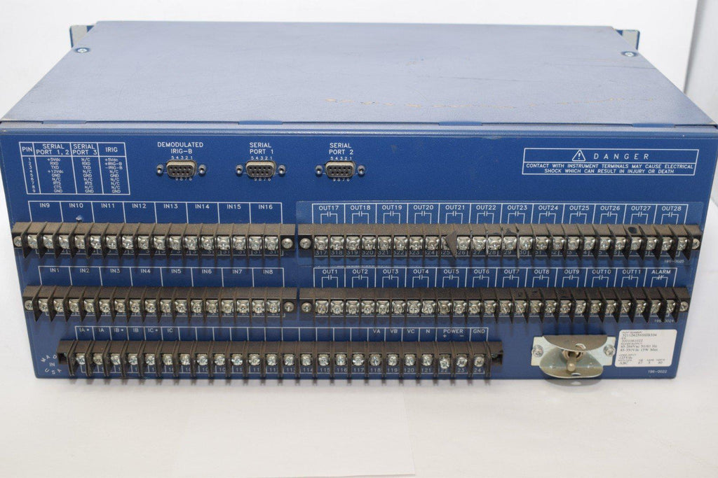 Schweitzer Engineering SEL-321 Phase and Ground Distance Relay Overcur