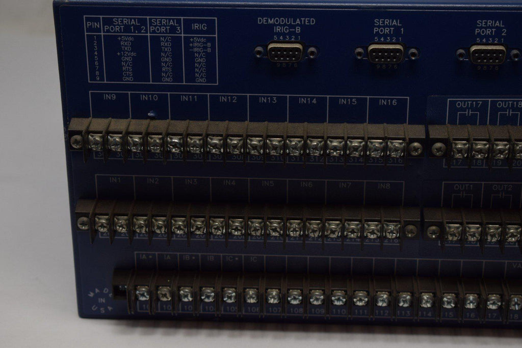 Schweitzer Engineering SEL-321 Phase and Ground Distance Relay Overcur