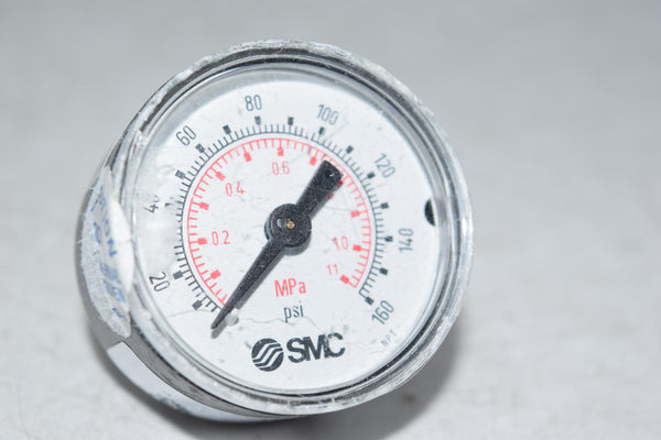 SMC 57817-1671 1.5'' Pressure Gauge 0-160 Psi – VB Industrial Supply