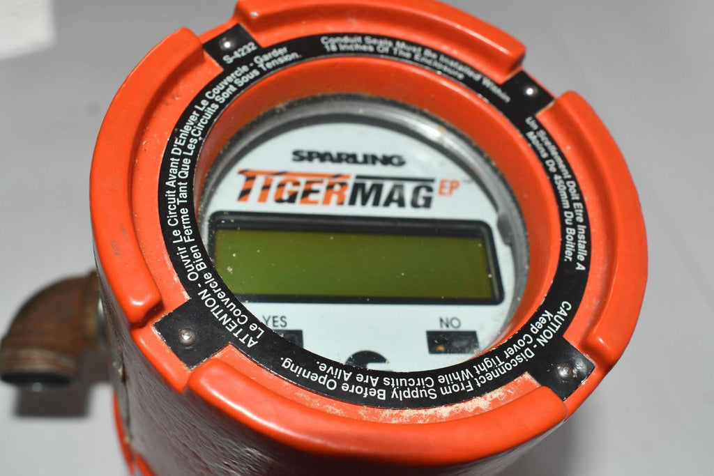 Sparling Instruments FM626 Tigermag Flow Meter 77-265 VAC Size 2.0 W/B ...