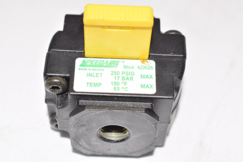 Speedaire 4ZM26 Air Line Lockout Valve 1/4''