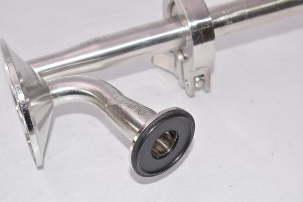 SPX Sanitary Fitting Assembly Stainless Inlet/Outlet Fitting – VB ...