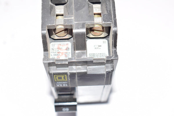 Square D 60 Amp Circuit Breaker Switch 10 kA 120/240V – VB Industrial ...