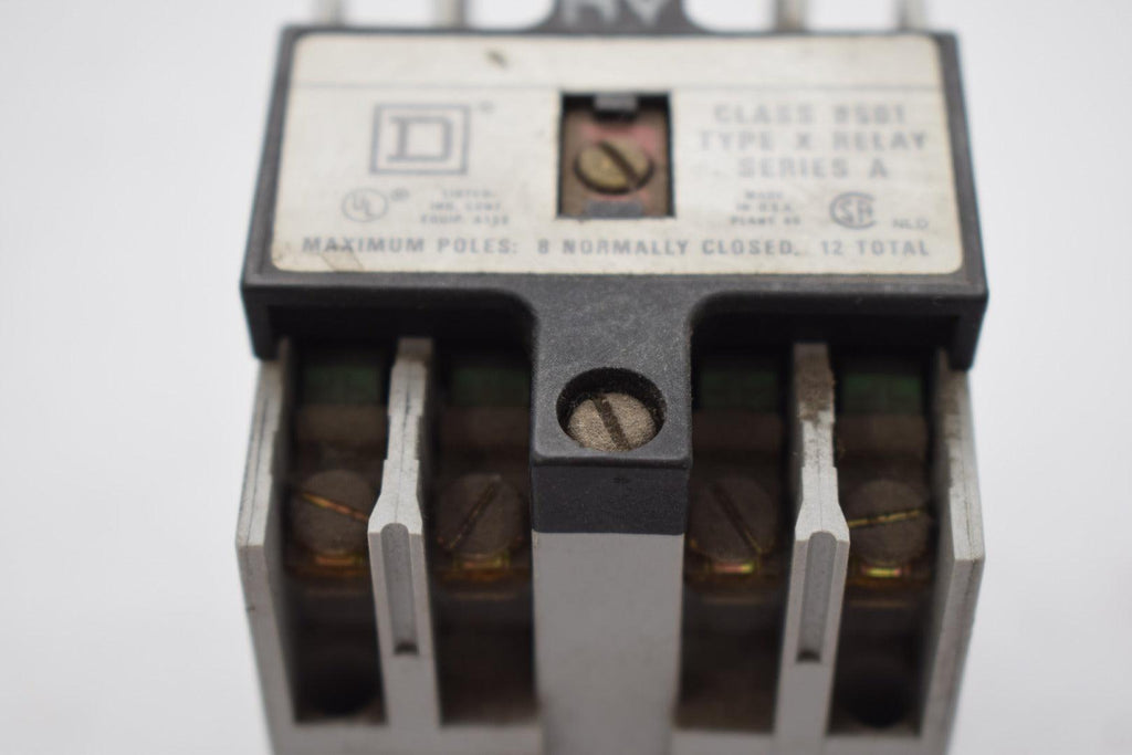 Square D 8501X040 8501 X040 Type X Series A 120v Industrial Control Re