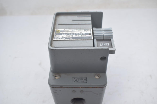 SQUARE D 9001 BW-101 Control Station Switch 9001BW101 – VB Industrial ...