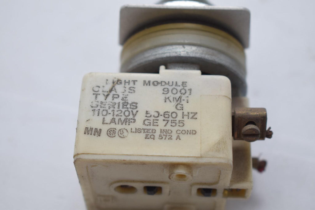 Square D 9001KM1 30mm Push Button, Green Lens Types K, SK or KX, light ...