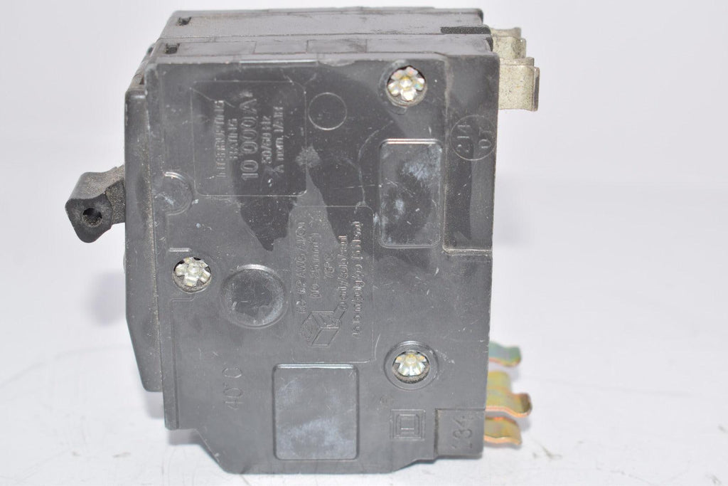 Square D Circuit Breaker Switch 50 Amp 10kA 120/240V Condition_Used