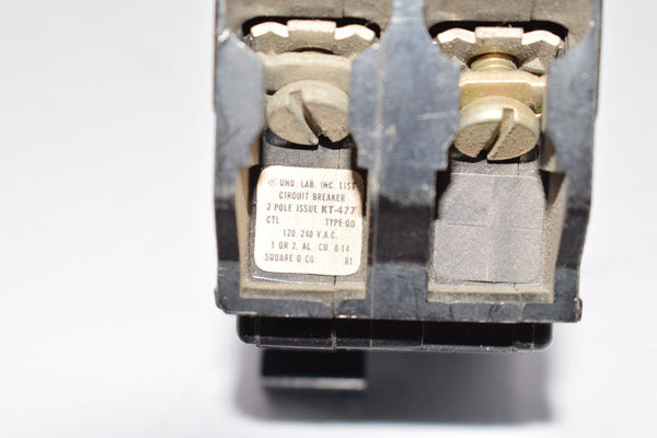 Square D KT-477 Circuit Breaker Switch 2 Pole 120/240 VAC – VB ...