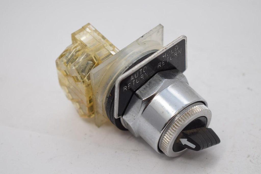 Square D Selector Switch with Contactor 2 Position W/ Face Plate