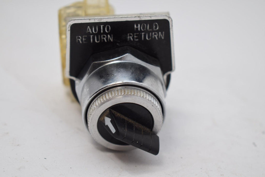 Square D Selector Switch with Contactor 2 Position W/ Face Plate