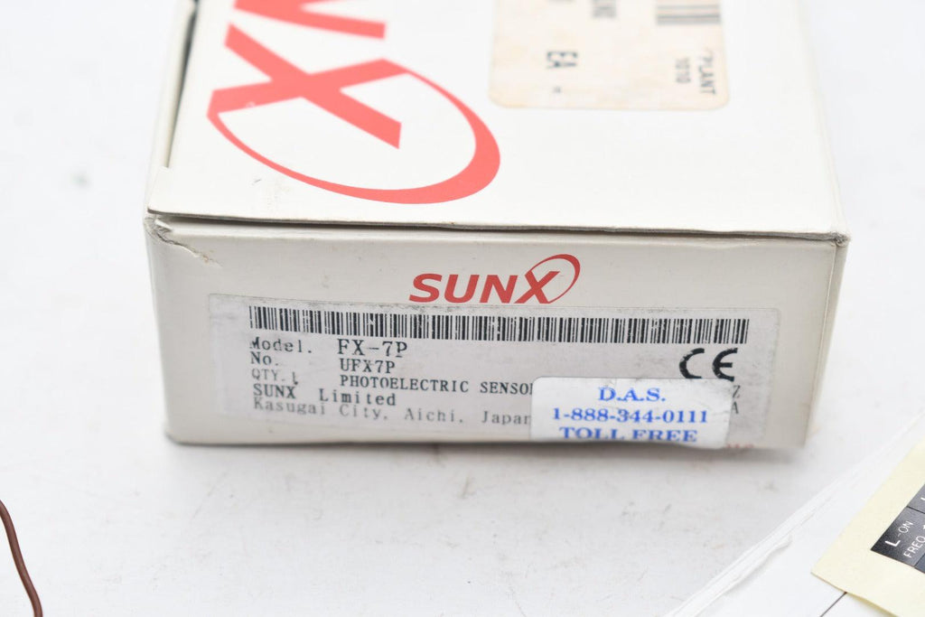 SunX Fiber Optic Sensor Amplifier FX-7P UFX7P