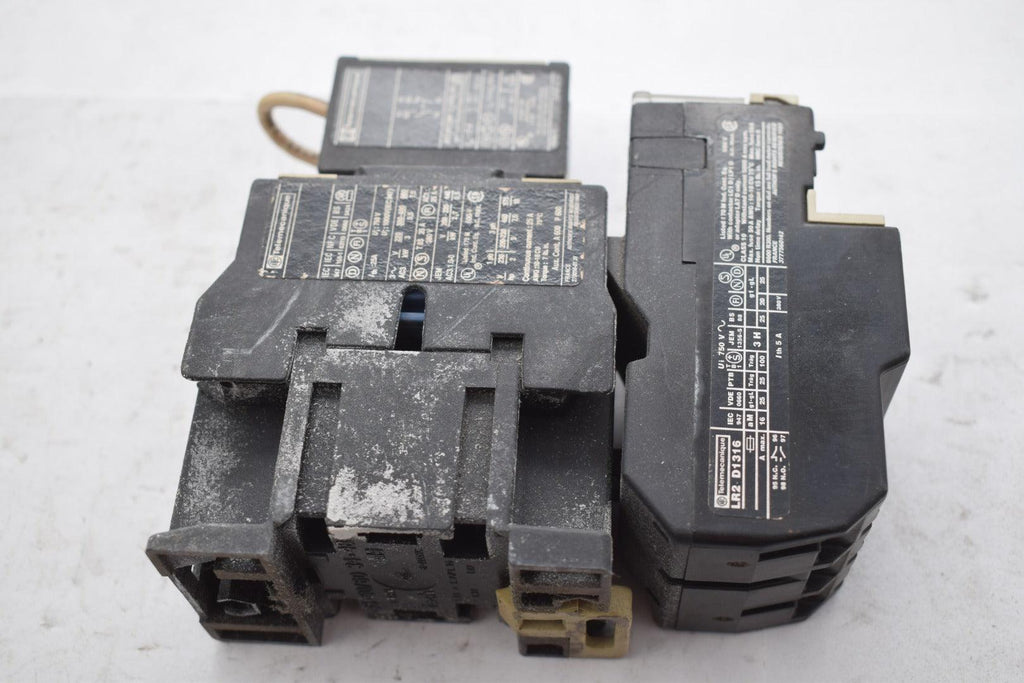 Telemecanique LR2D13 LC1D1210 LA1 Thermal Overload Protection Relay St ...