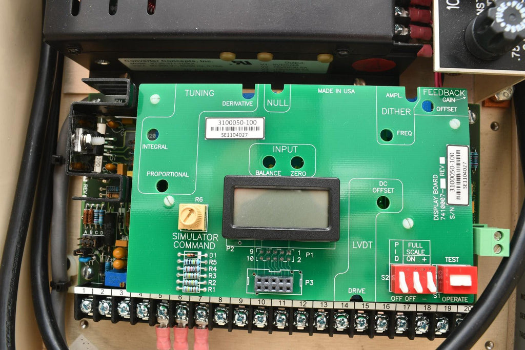 Tri-Sen DM305 Servo Control System Triconex Valve Positioner Control 9 ...