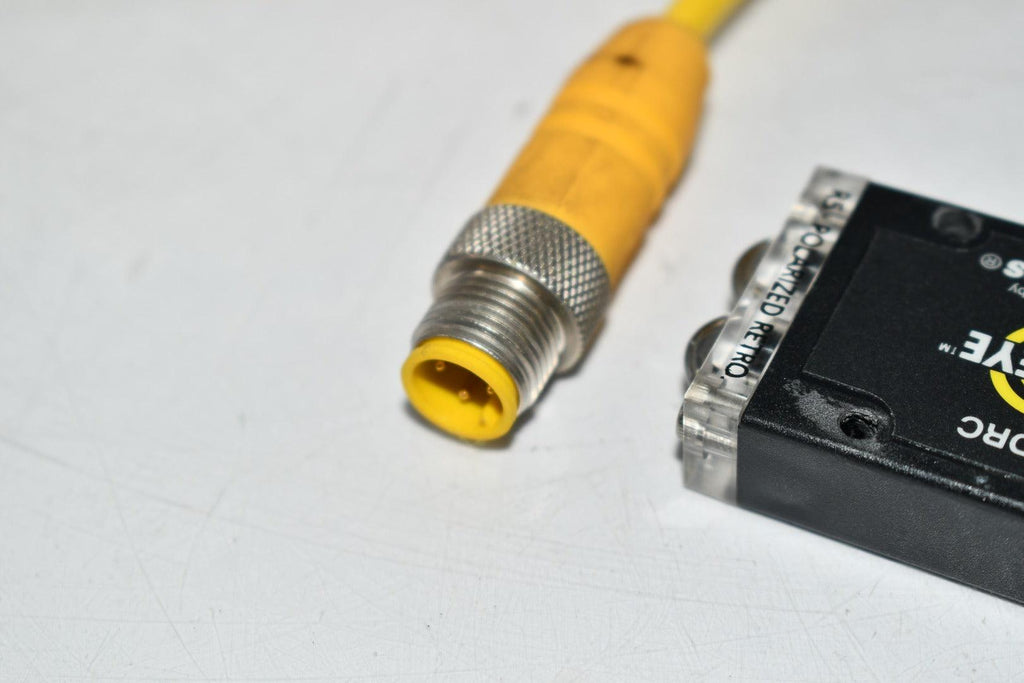 TRI-TRONICS MDRCR5 PHOTOELECTRIC SENSOR DC MITY-EYE WITH RED LED R5 PO ...