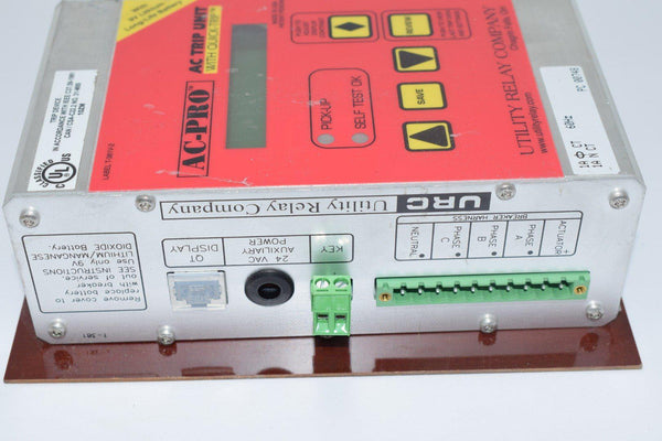 Utility Relay Company AC-Pro AC Trip Unit w/ Quick Trip 10ZM T-361V-2 ...