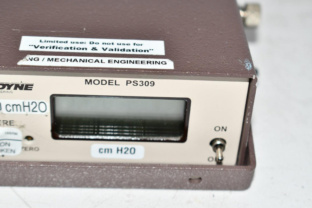 Validyne PS309 Portable Digital Manometer PSI Meter PS309D-1-N-2-32-S ...
