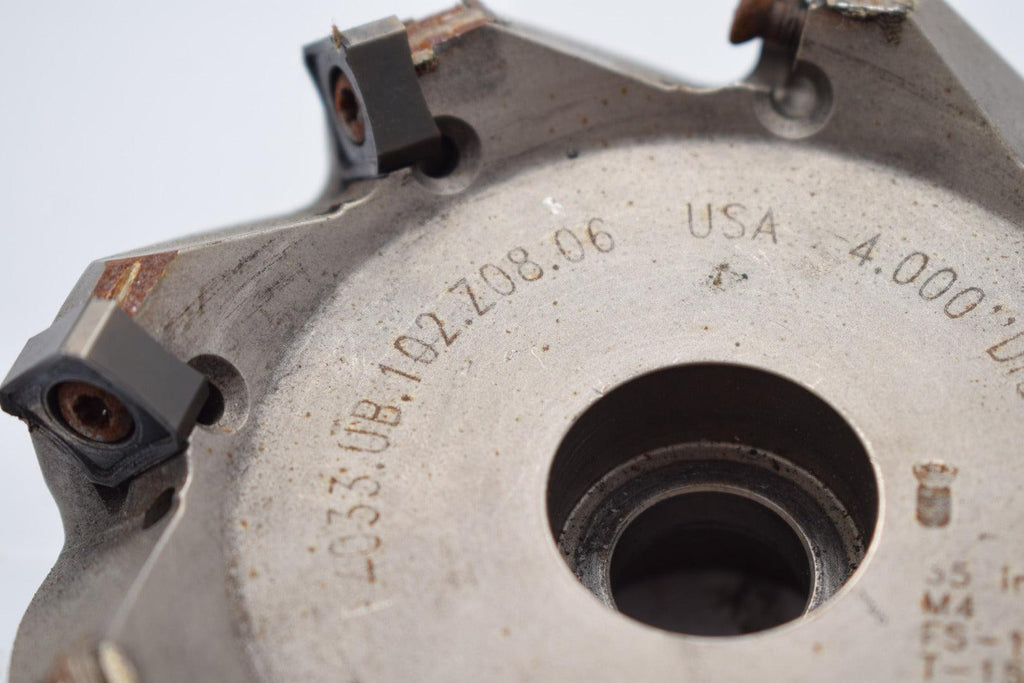 Walter F4033.UB.102.Z08.06 4-1/2'' Indexable Face Milling Cutter – VB ...