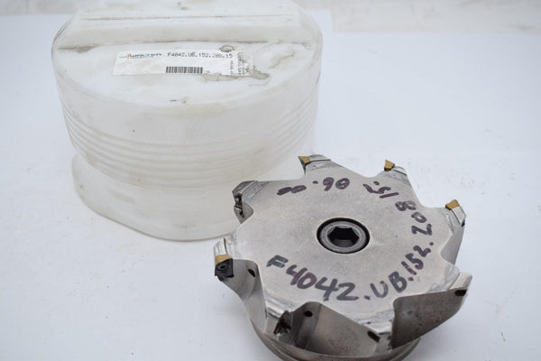 Walter F4042.UB.152.Z08.15 6'' Square Shoulder Milling Cutter 6.000 ...