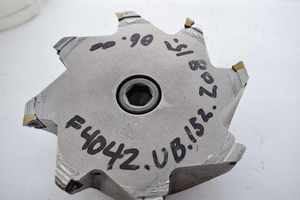 Walter F4042.UB.152.Z08.15 6'' Square Shoulder Milling Cutter 6.000 ...