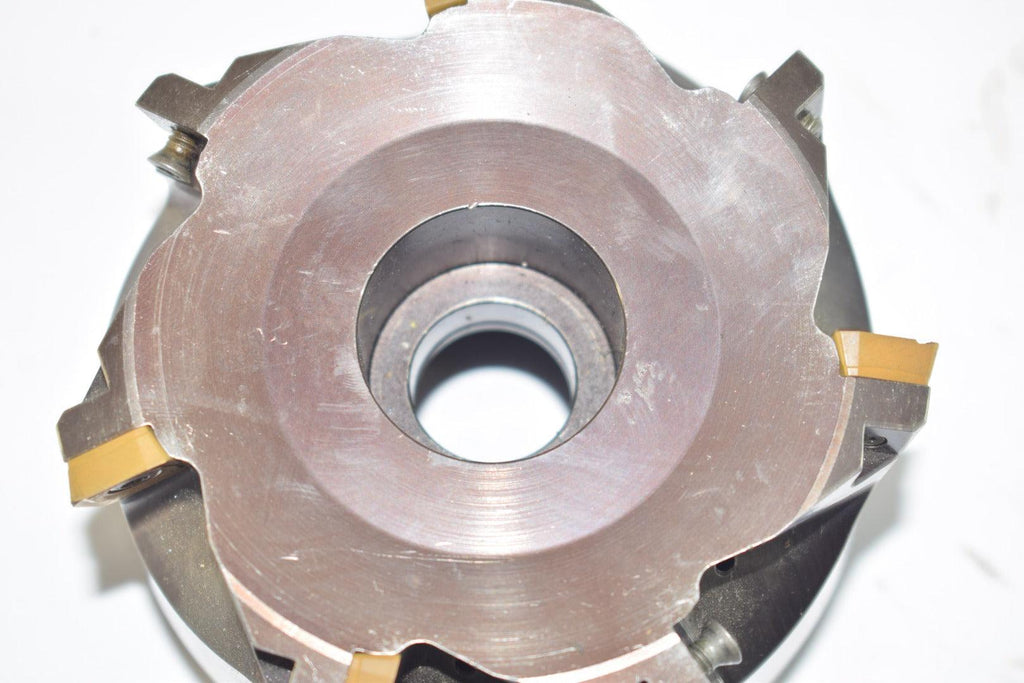 Walter M4002.102-B38-07-02 High Speed Indexable Milling Cutter 4'' Cut ...