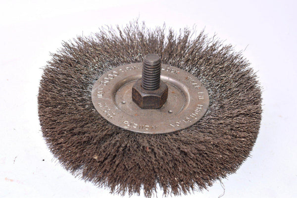 Weiler, Trulock, Wire Brush Wheel, 6000 rpm – VB Industrial Supply