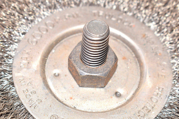 Weiler, Trulock, Wire Brush Wheel, 6000 rpm – VB Industrial Supply
