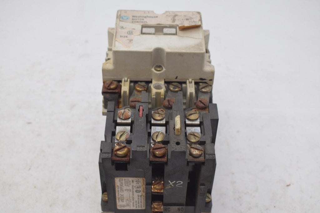 Westinghouse A200M1CAC Starter, 27A, Full Voltage Motor Control Model ...