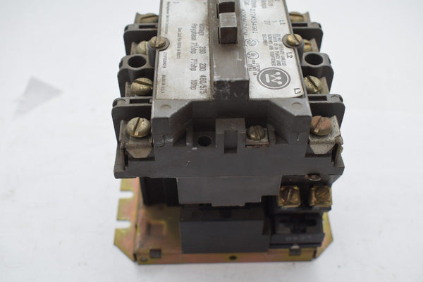 Westinghouse A200MICACM Size 1 27a Motor Starter Contactor Style 277A5
