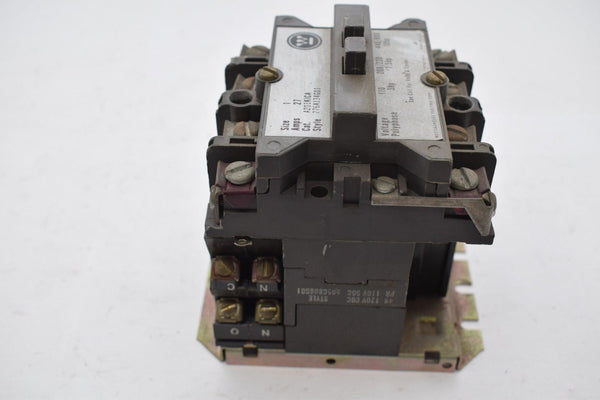 Westinghouse A201K1CA Contactor, Non-Reversing, NEMA Size 1, 27A, 600V ...