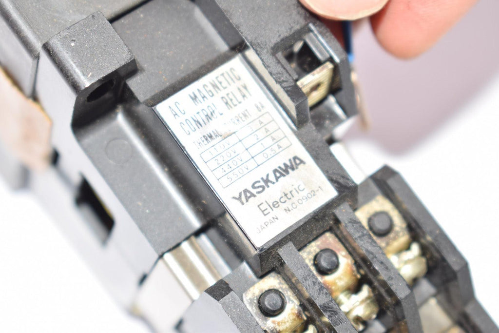 Yaskawa Electric RA-6E AC Magnetic Control Relay Switch Thermal Curren ...
